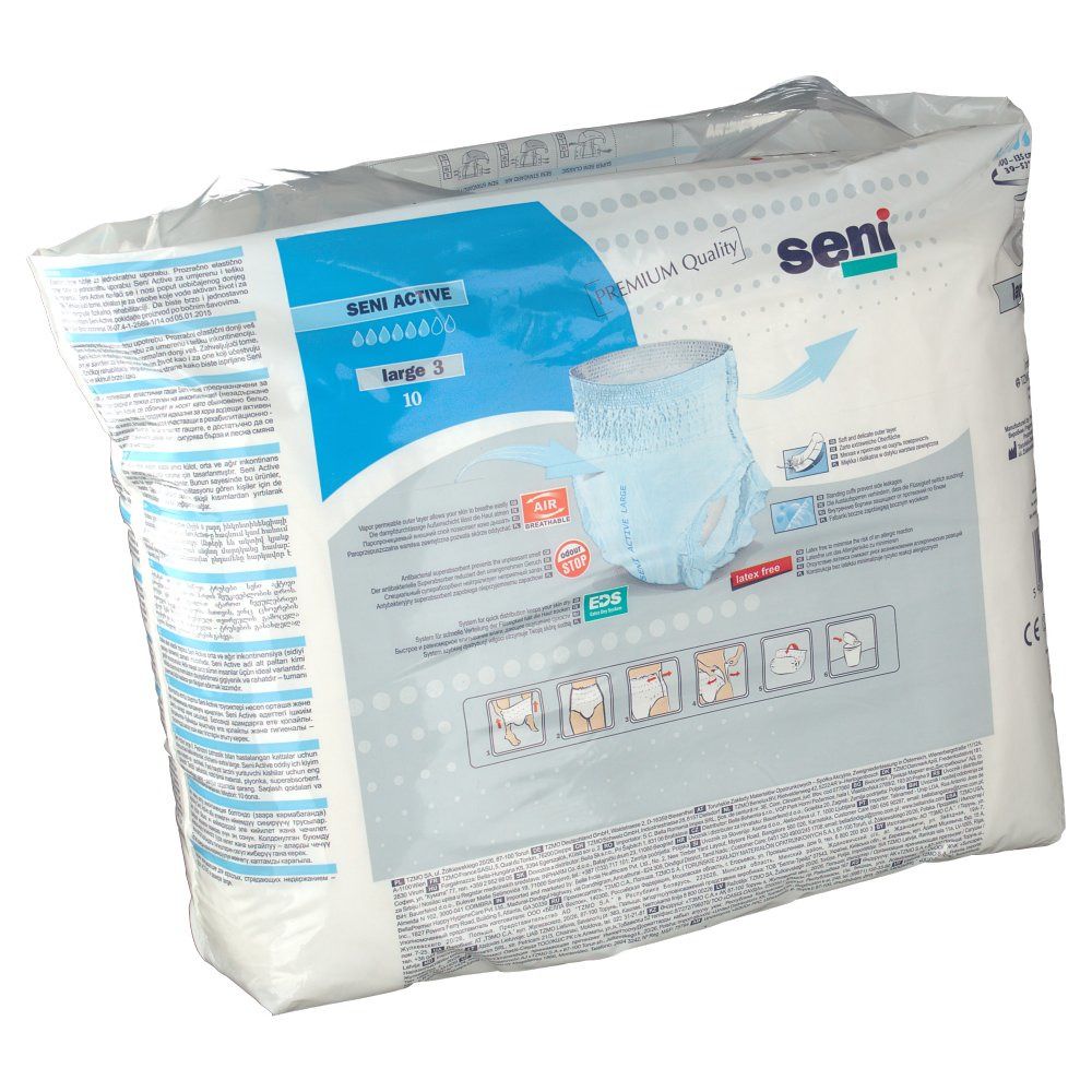 Seni Active Pants Größe L 10 St - Shop Apotheke