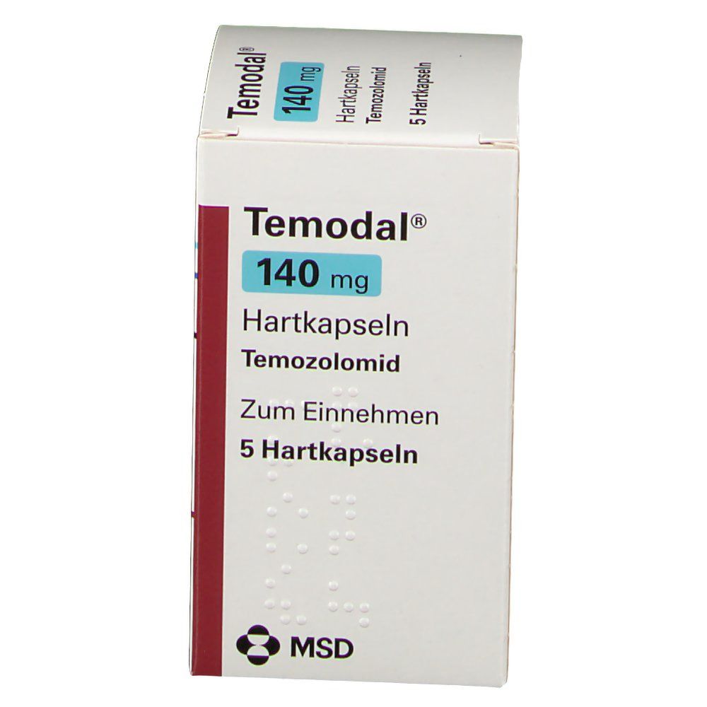 Temodal® 140 mg 5 St mit dem E-Rezept kaufen - Shop Apotheke