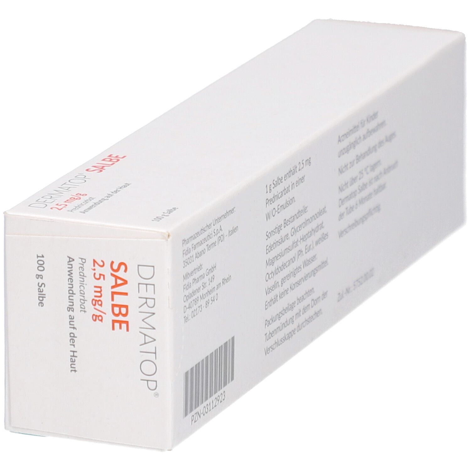 Dermatop® Salbe 2,5 mg/g 100 g mit dem E-Rezept kaufen - Shop Apotheke