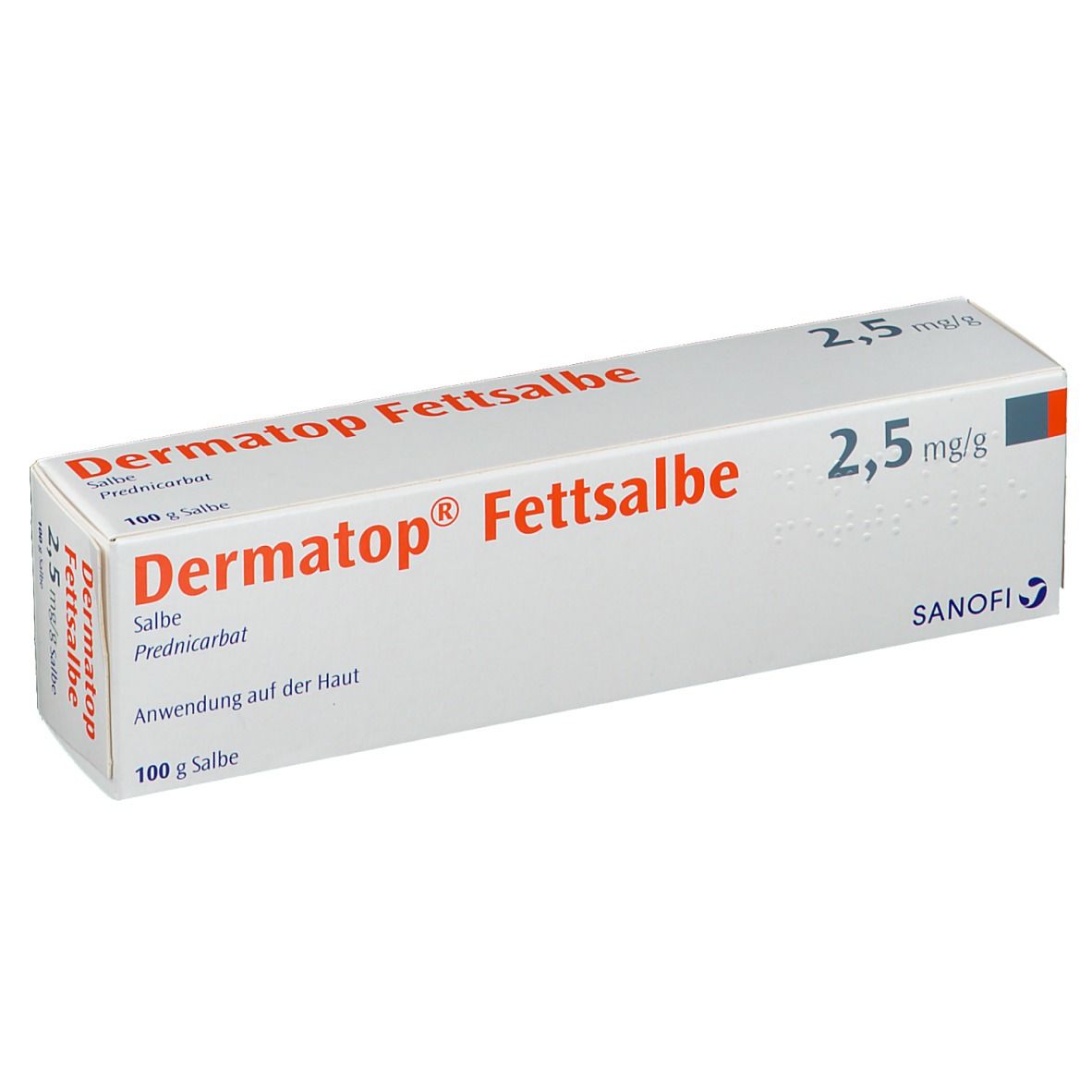 Dermatop® Fettsalbe 2,5 mg/g 100 g mit dem E-Rezept kaufen - Shop Apotheke