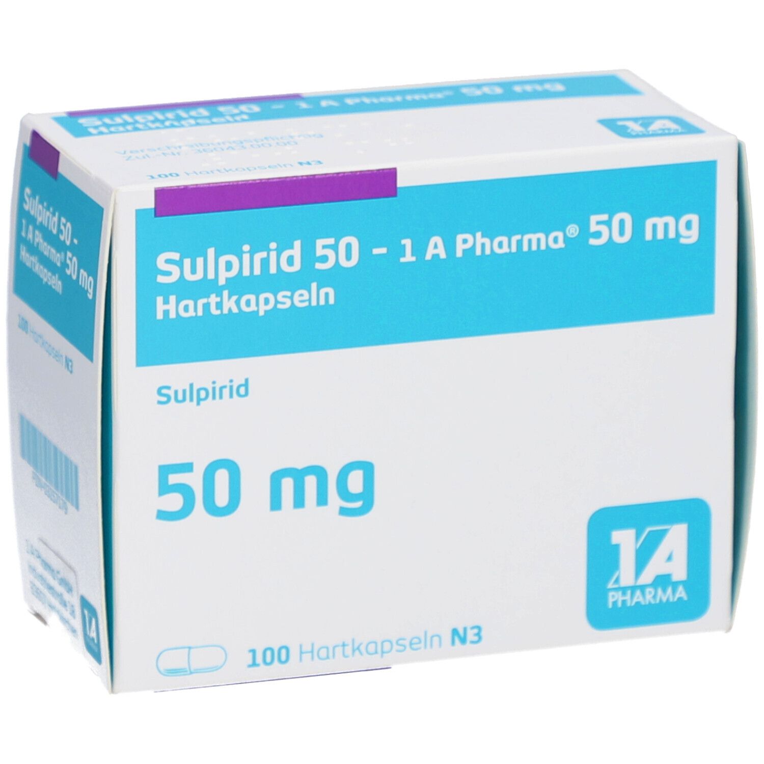 Sulpirid 50 1A Pharma® 100 St mit dem E-Rezept kaufen - Shop Apotheke