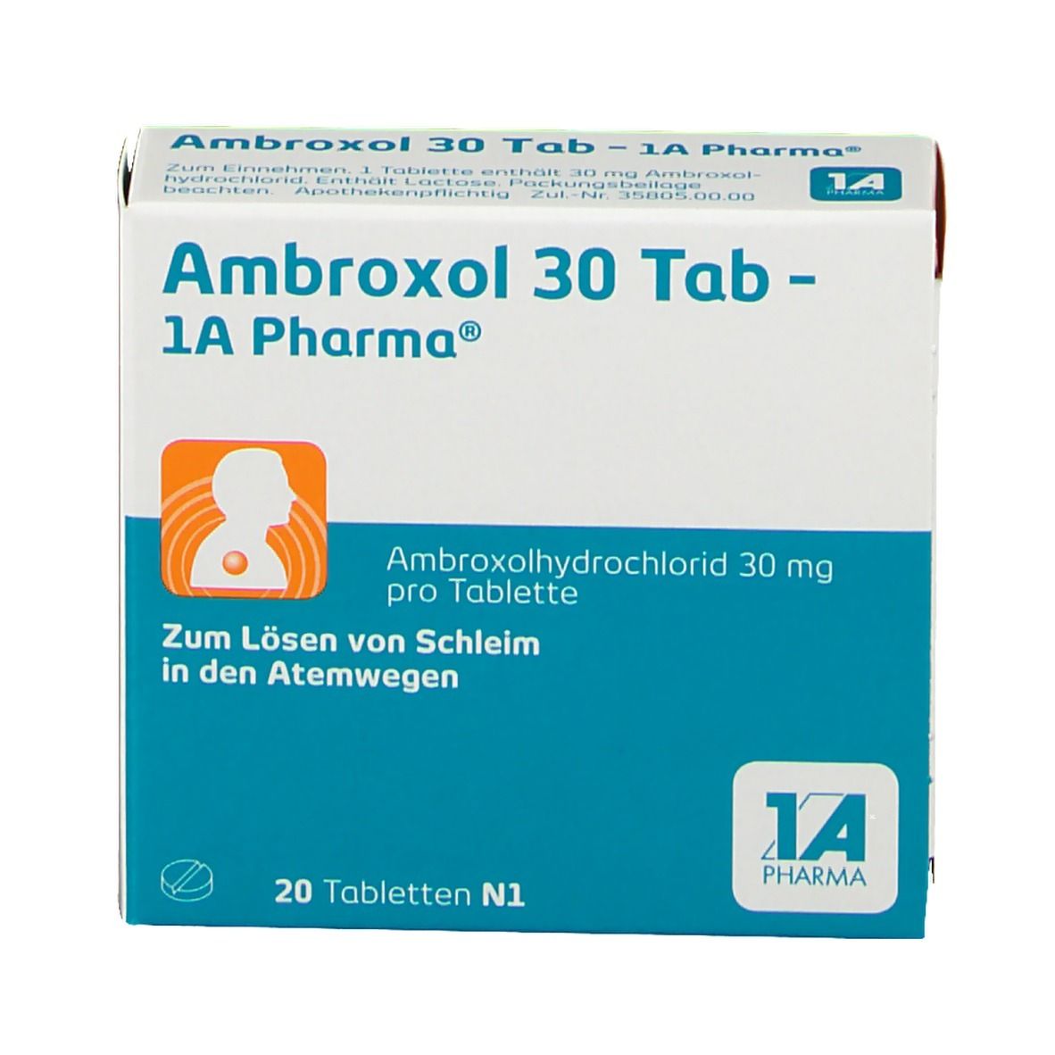 Ambroxol 30 Tab – 1A-Pharma® 20 St - Shop Apotheke