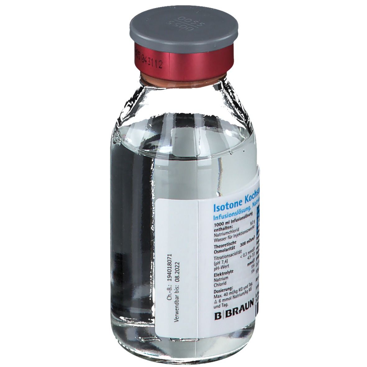 Isotone Kochsalz-Lösung 0,9% 100 ml - Shop Apotheke