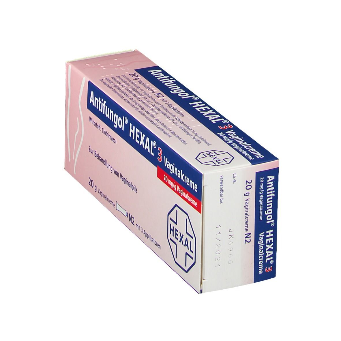Antifungol® HEXAL® 3 Vaginalcreme 20 mg/g 20 g - shop-apotheke.com