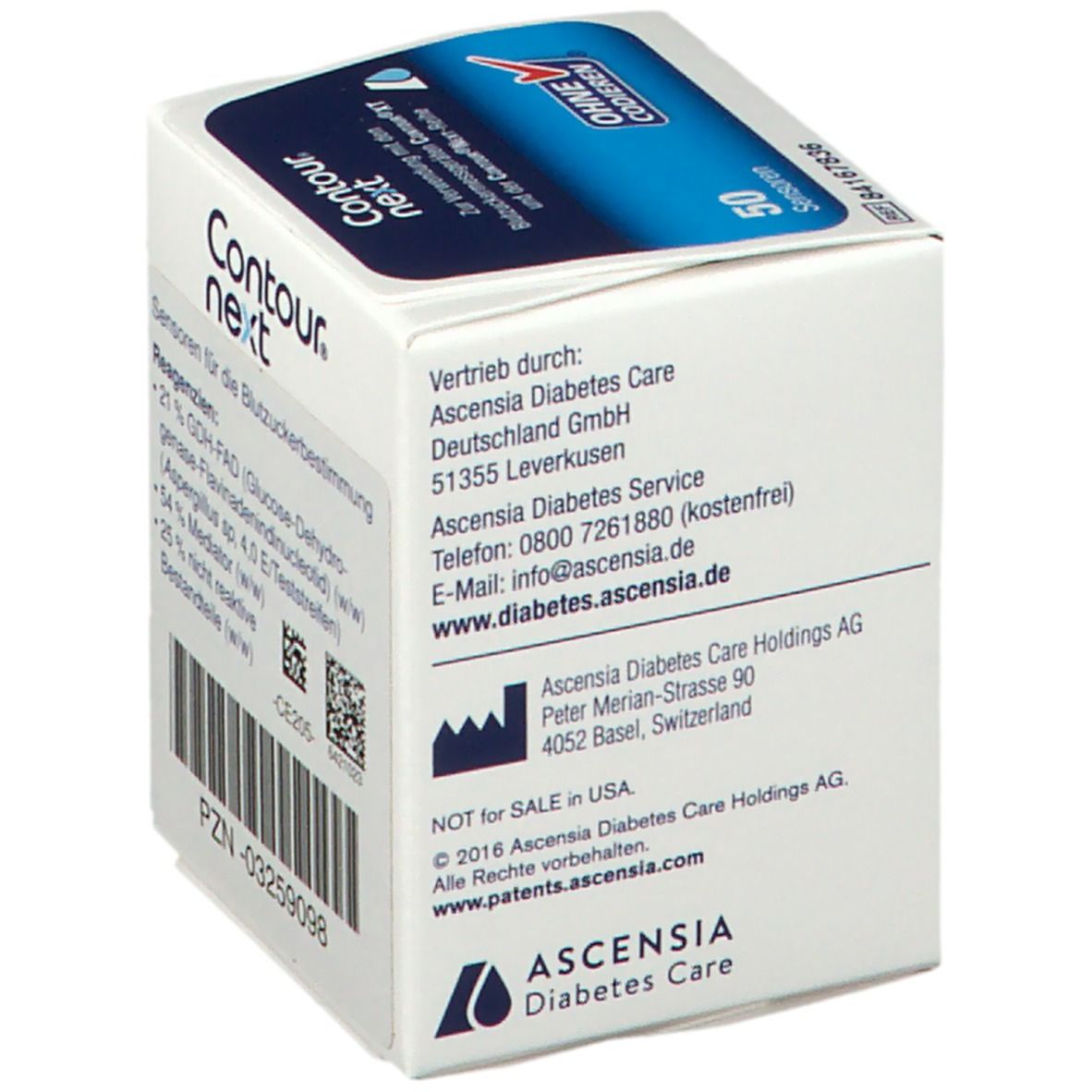 Contour® next Teststreifen 50 St - Shop Apotheke