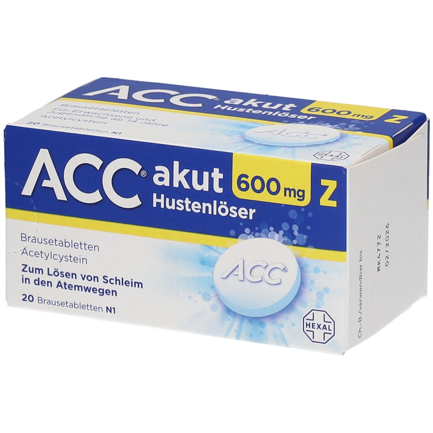 ACC® akut 600 mg Z Hustenlöser 20 St - shop-apotheke.com