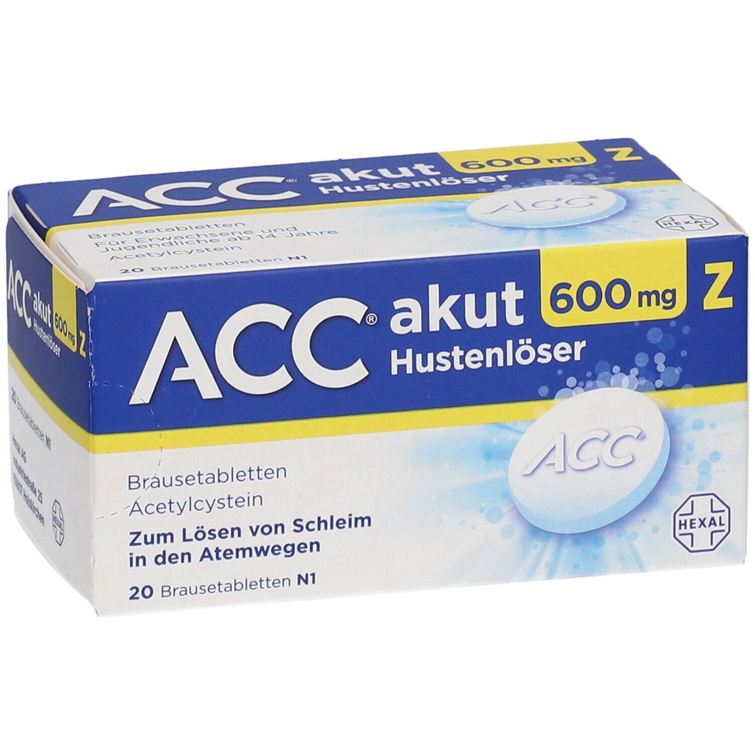 ACC® akut 600 mg Z Hustenlöser 20 St - shop-apotheke.com