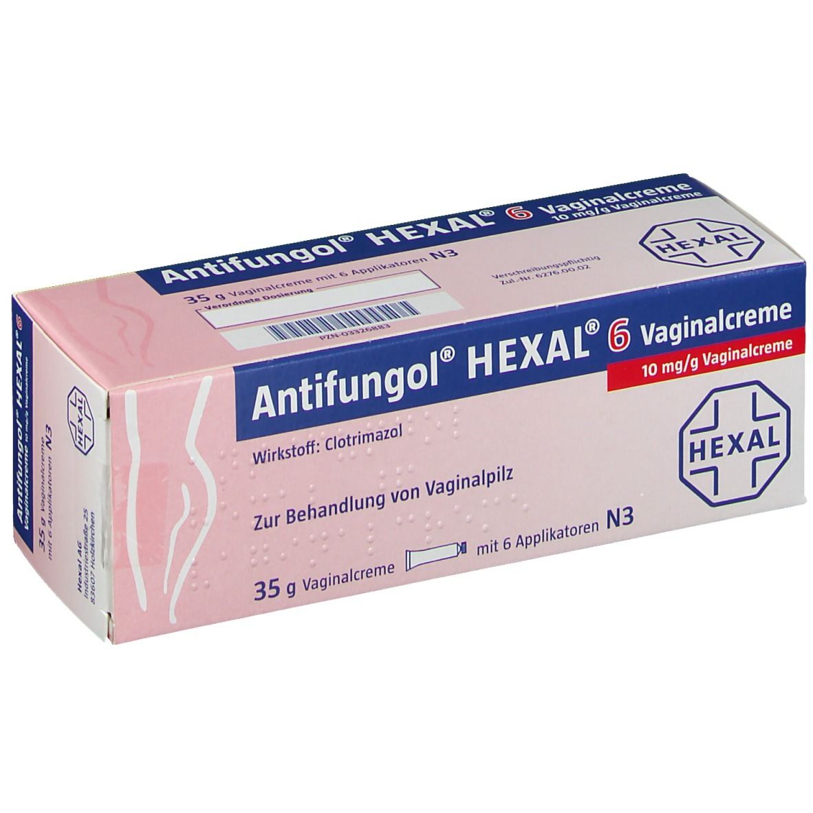 Antifungol® HEXAL® 6 Vaginalcreme 35 g - shop-apotheke.com