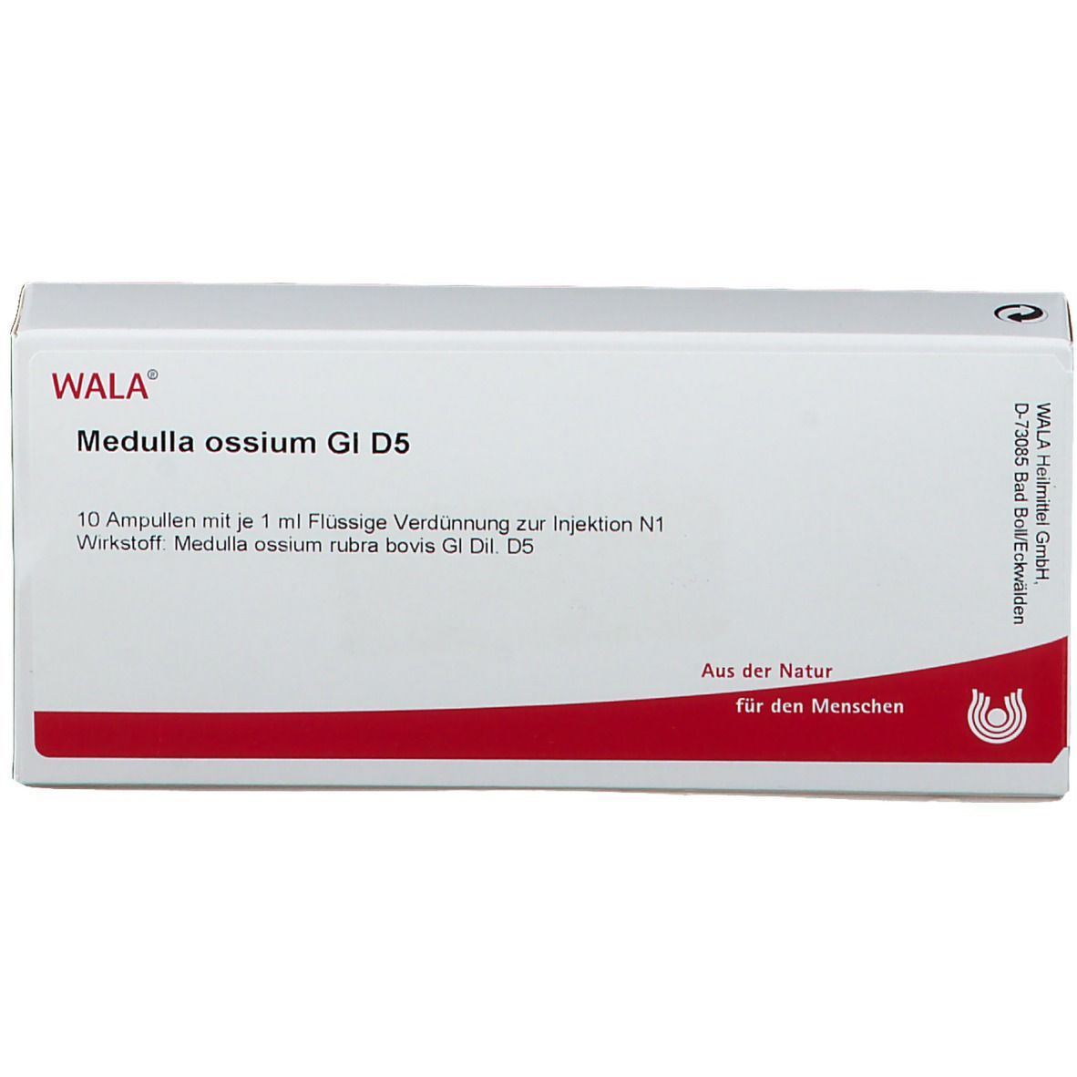 WALA® Medulla Ossium Gl D 5 Amp. 10x1 ml - Shop Apotheke