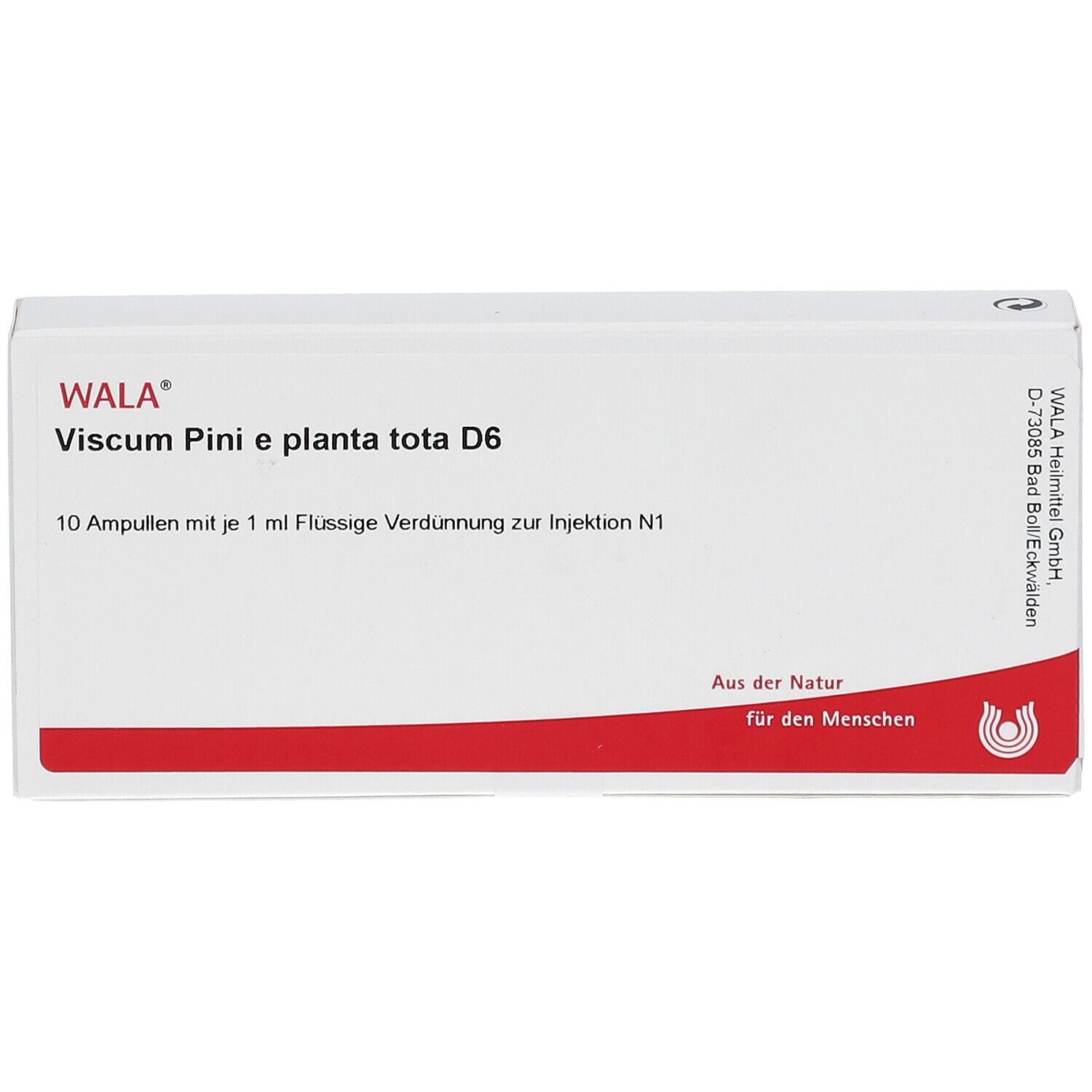 WALA® Viscum Pini e planta tota D 6 10x1 ml - Shop Apotheke