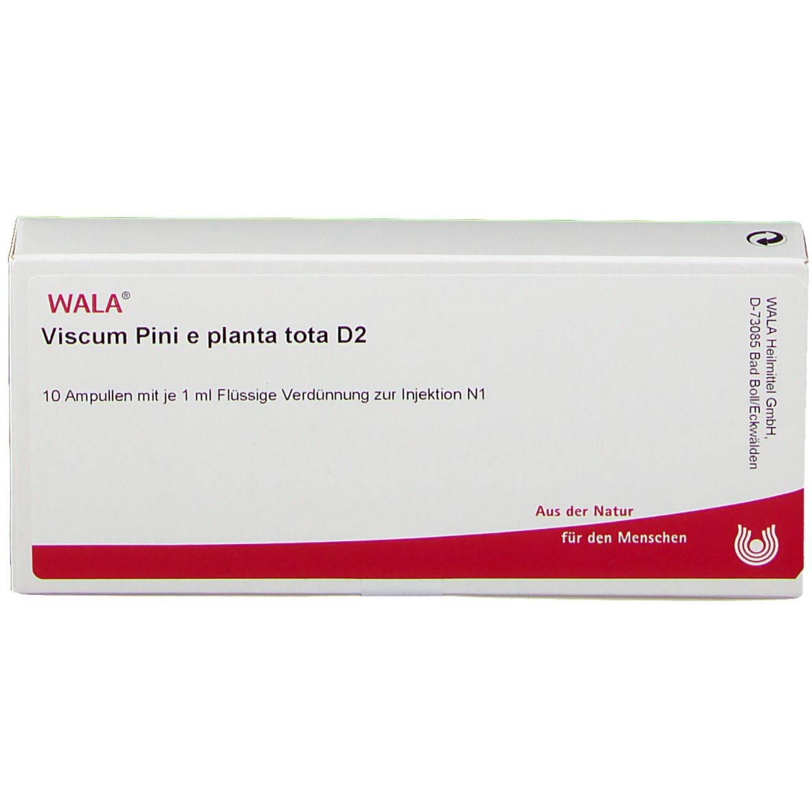 WALA® Viscum Pini e planta tota D 2 10x1 ml - Shop Apotheke