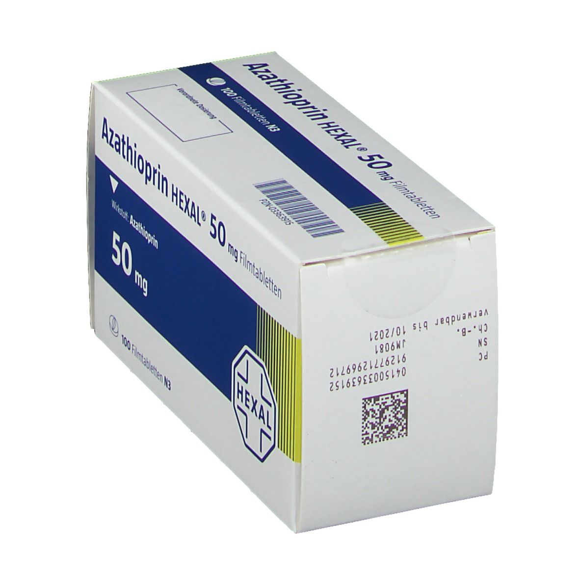 Azathioprin HEXAL® 50 mg 100 St mit dem E-Rezept kaufen - Shop Apotheke