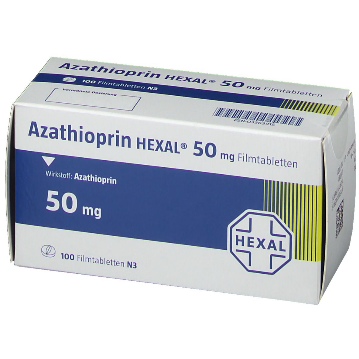 Azathioprin HEXAL® 50 mg 100 St mit dem E-Rezept kaufen - Shop Apotheke