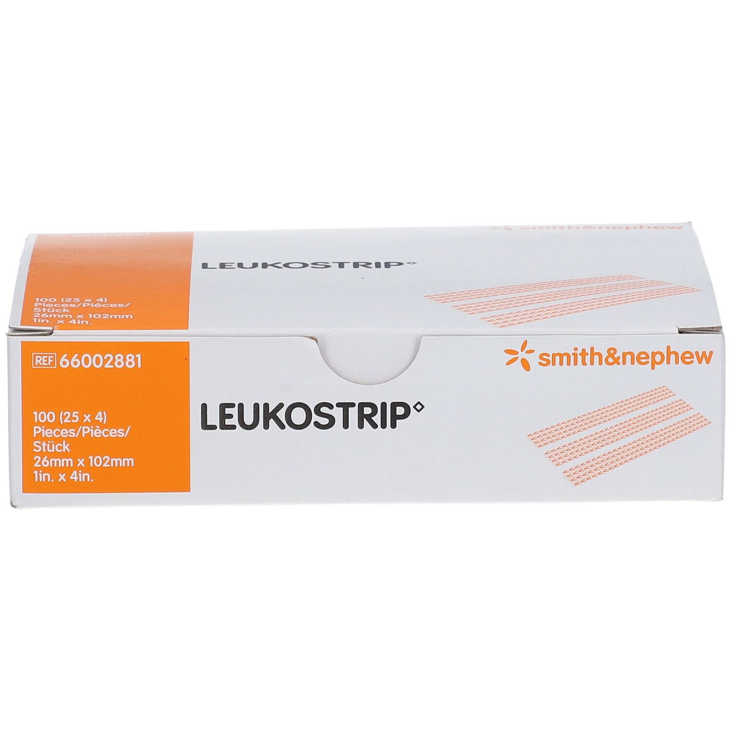 LEUKOSTRIP® Wundnahtstreifen 26 mm x 102 mm OP-Box steril 25x4 St ...