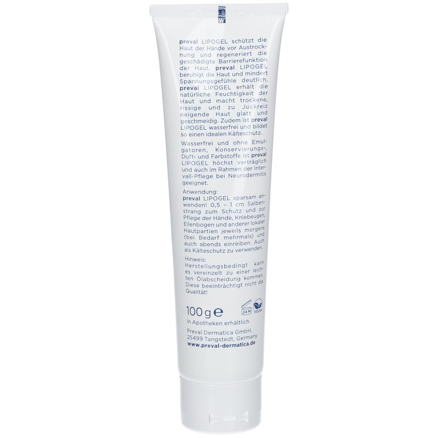 preval® LIPOGEL Lipidgel 100 g - shop-apotheke.com