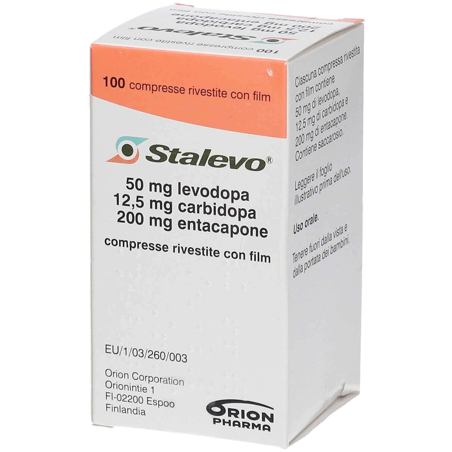 STALEVO 50 mg/12,5 mg/200 mg Filmtabletten 100 St mit dem E-Rezept ...