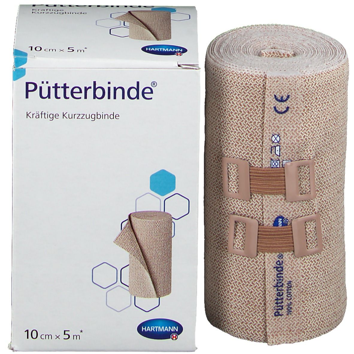 Pütterbinde® Einzelbinden 10 cm x 5 m 1 St - shop-apotheke.com