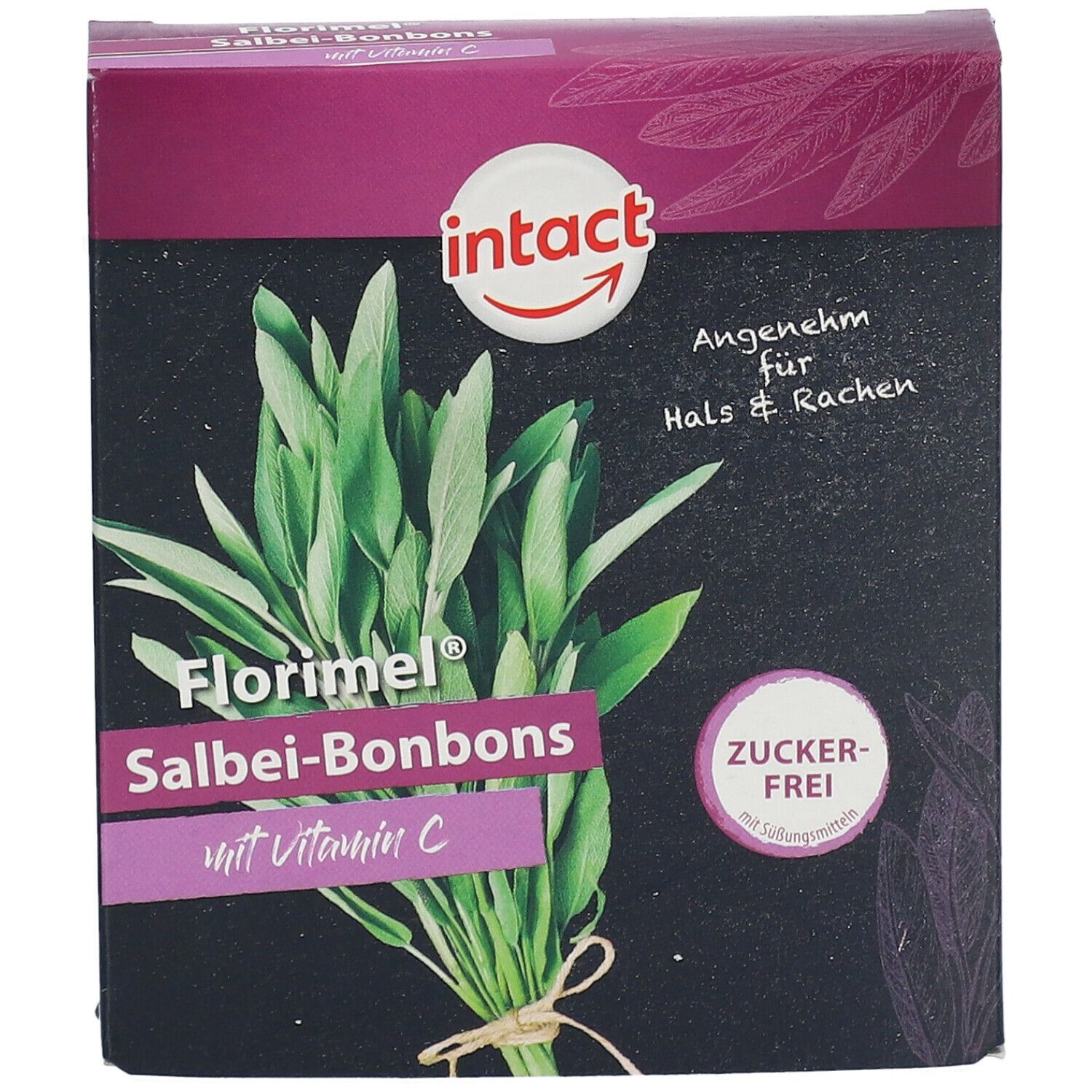 Florimel Salbei Bonbons mit Vitamin C zuckerfrei 40 g - Shop Apotheke