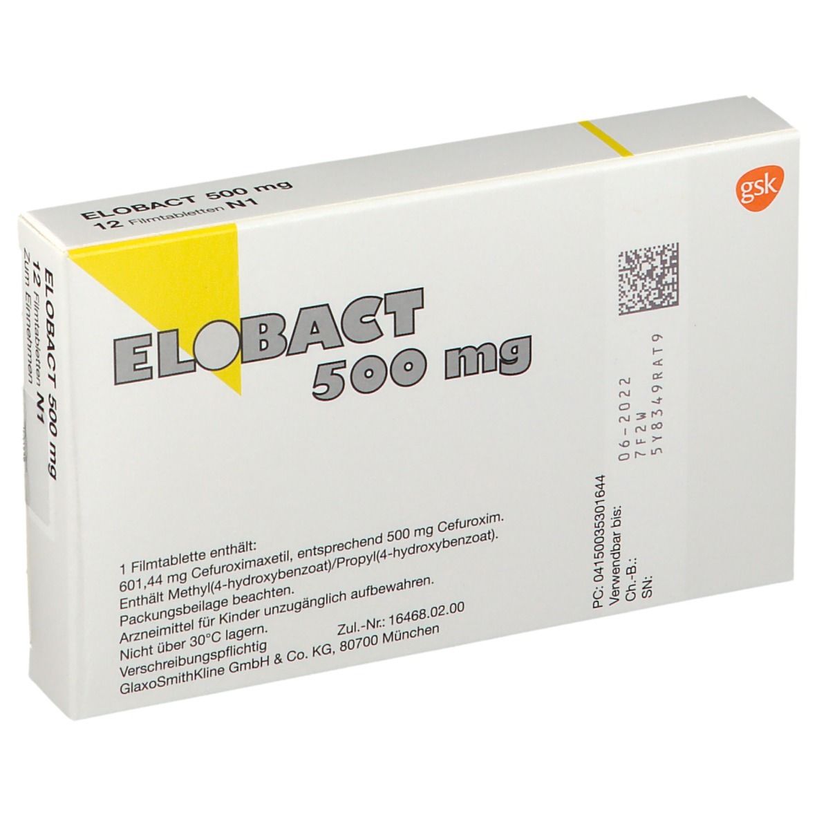 ELOBACT® 500 mg 12 St - shop-apotheke.com