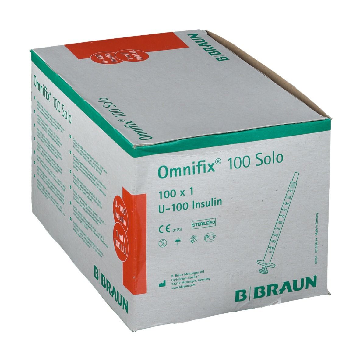 Omnifix® 100 Solo 100 St - Shop Apotheke