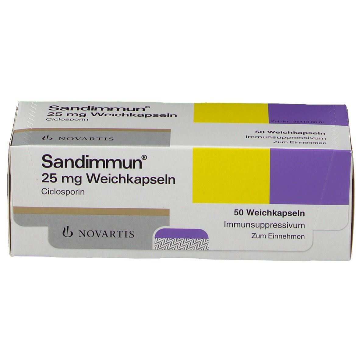 Sandimmun® 25 mg 50 St mit dem E-Rezept kaufen - Shop Apotheke