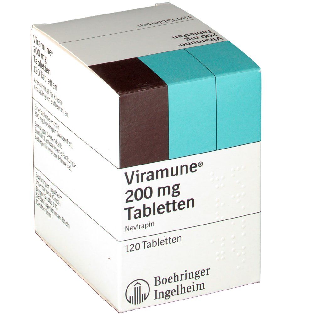 Viramune® 200 mg 120 St mit dem E-Rezept kaufen - Shop Apotheke