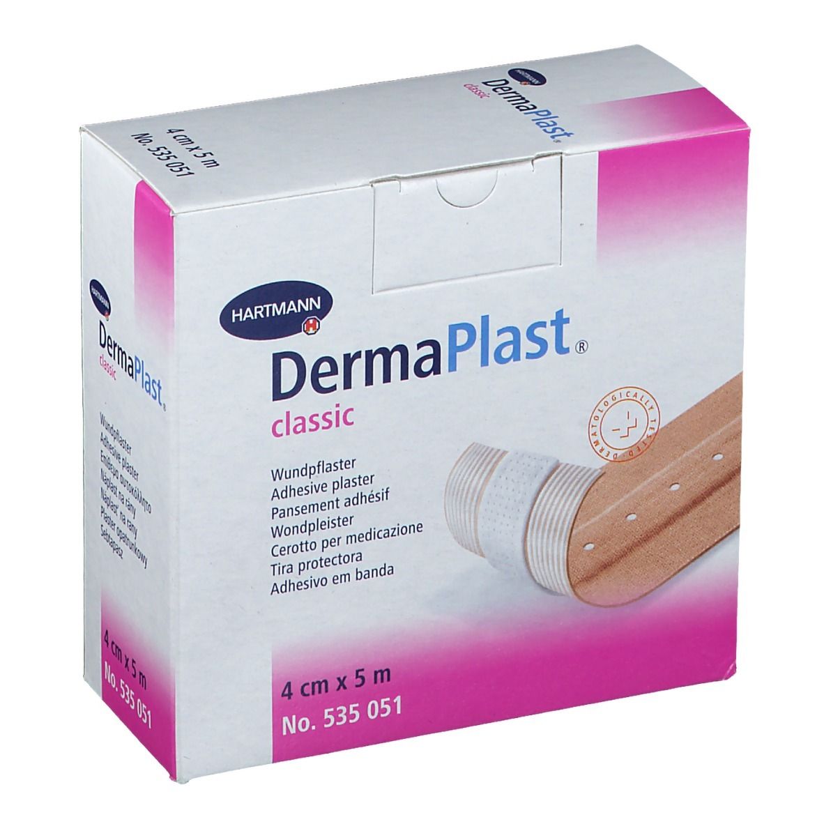 DermaPlast® classic 4 cm x 5 m 1 St - shop-apotheke.at