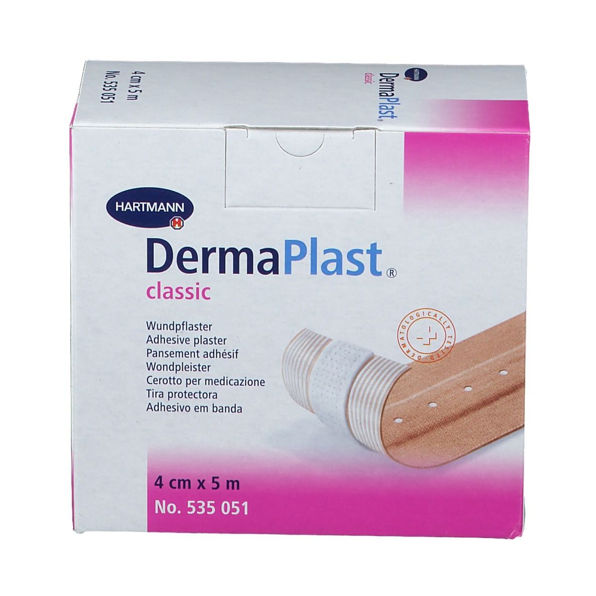 DermaPlast® classic 4 cm x 5 m 1 St - shop-apotheke.com