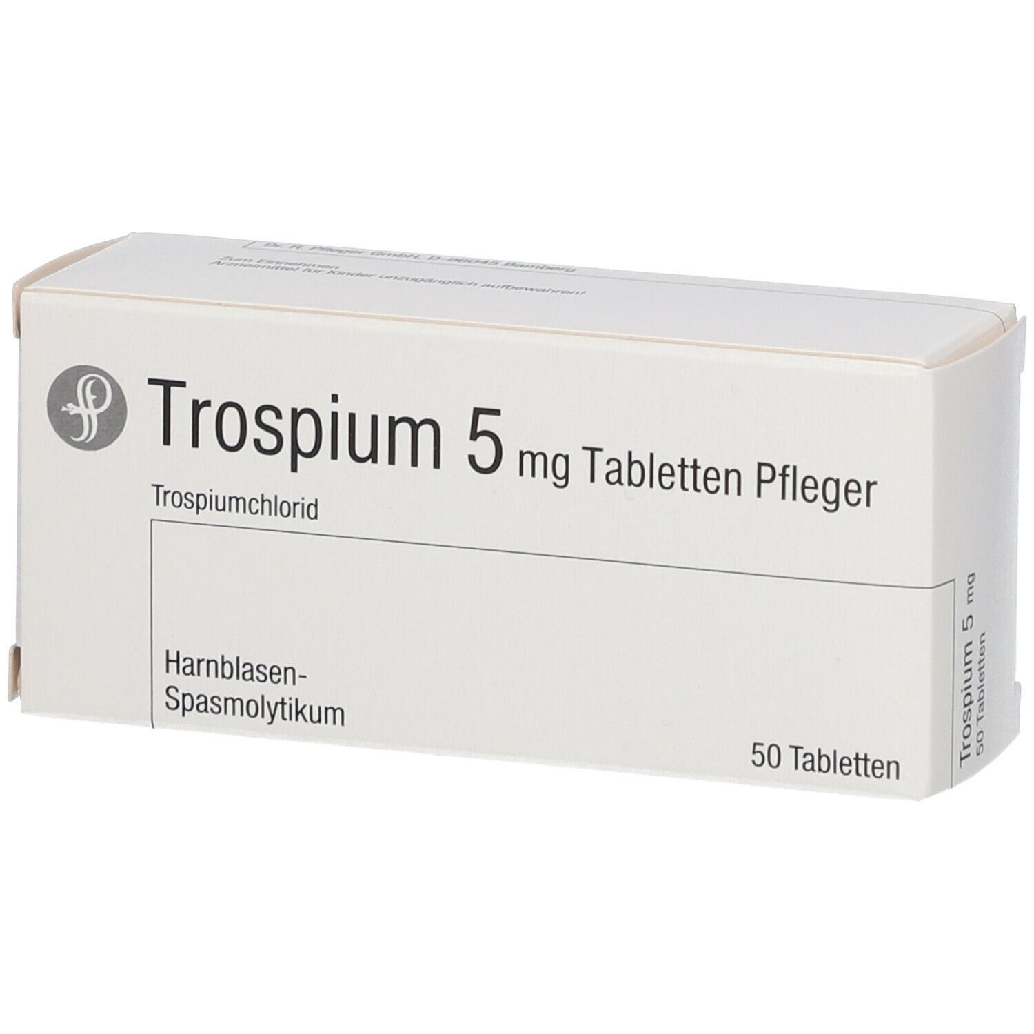 Trospium 5 mg Pfleger 50 St mit dem E-Rezept kaufen - Shop Apotheke
