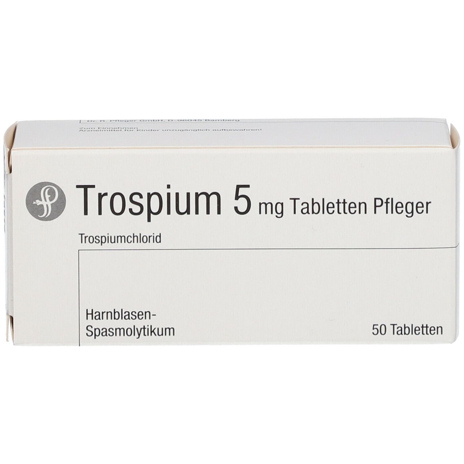 Trospium 5 mg Pfleger 50 St mit dem E-Rezept kaufen - Shop Apotheke