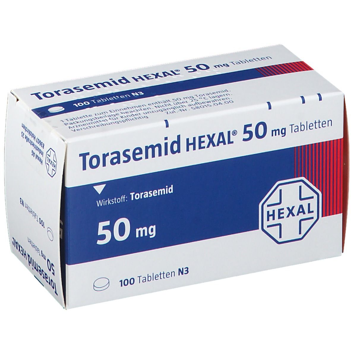 Torasemid HEXAL® 50 mg 100 St mit dem E-Rezept kaufen - Shop Apotheke