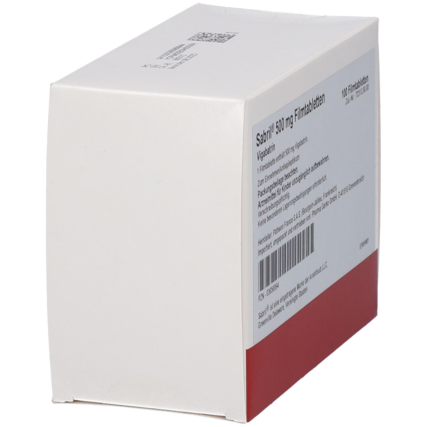 Sabril 500 mg 100 St mit dem E-Rezept kaufen - Shop Apotheke