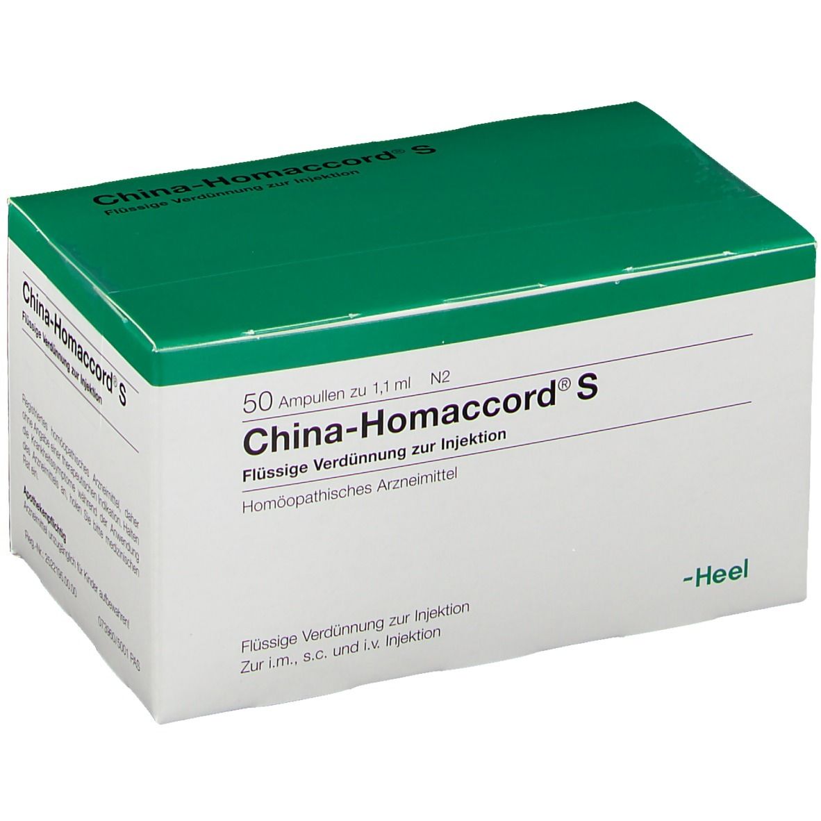 China-Homaccord® S Ampullen 50 St - Shop Apotheke