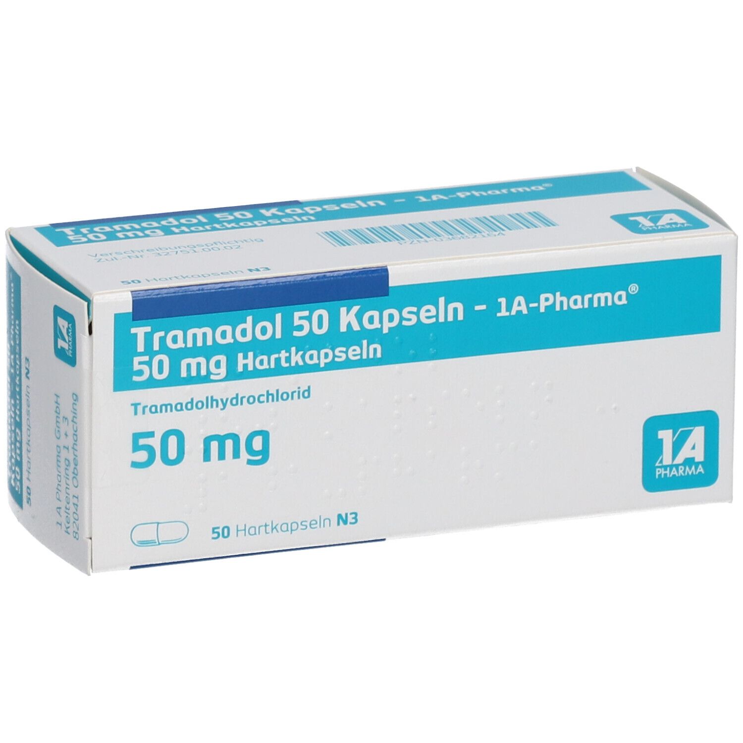 Tramadol 50 1A Pharma® 50 St mit dem E-Rezept kaufen - Shop Apotheke