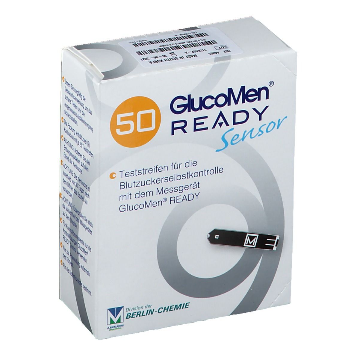 GlucoMen® READY Sensor Teststreifen 50 St - Shop Apotheke