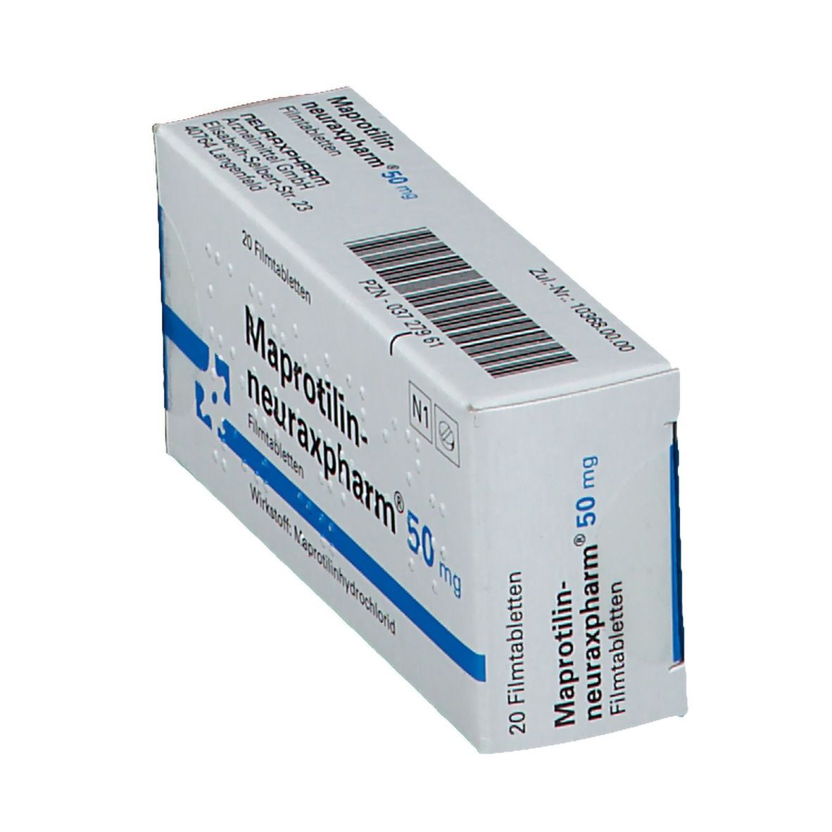 Maprotilin-neuraxpharm® 50 mg 20 St mit dem E-Rezept kaufen - Shop Apotheke