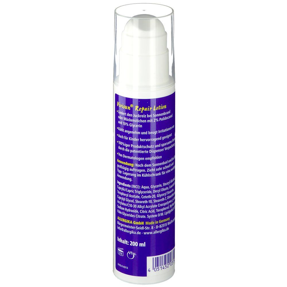 Vivisun®-Repair Lotion 200 ml - Shop Apotheke