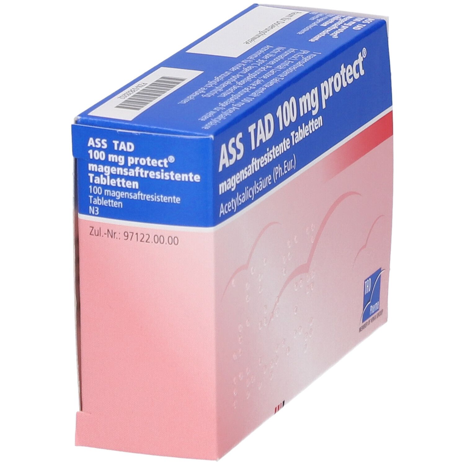 ASS TAD 100 mg protect® 100 St - shop-apotheke.com