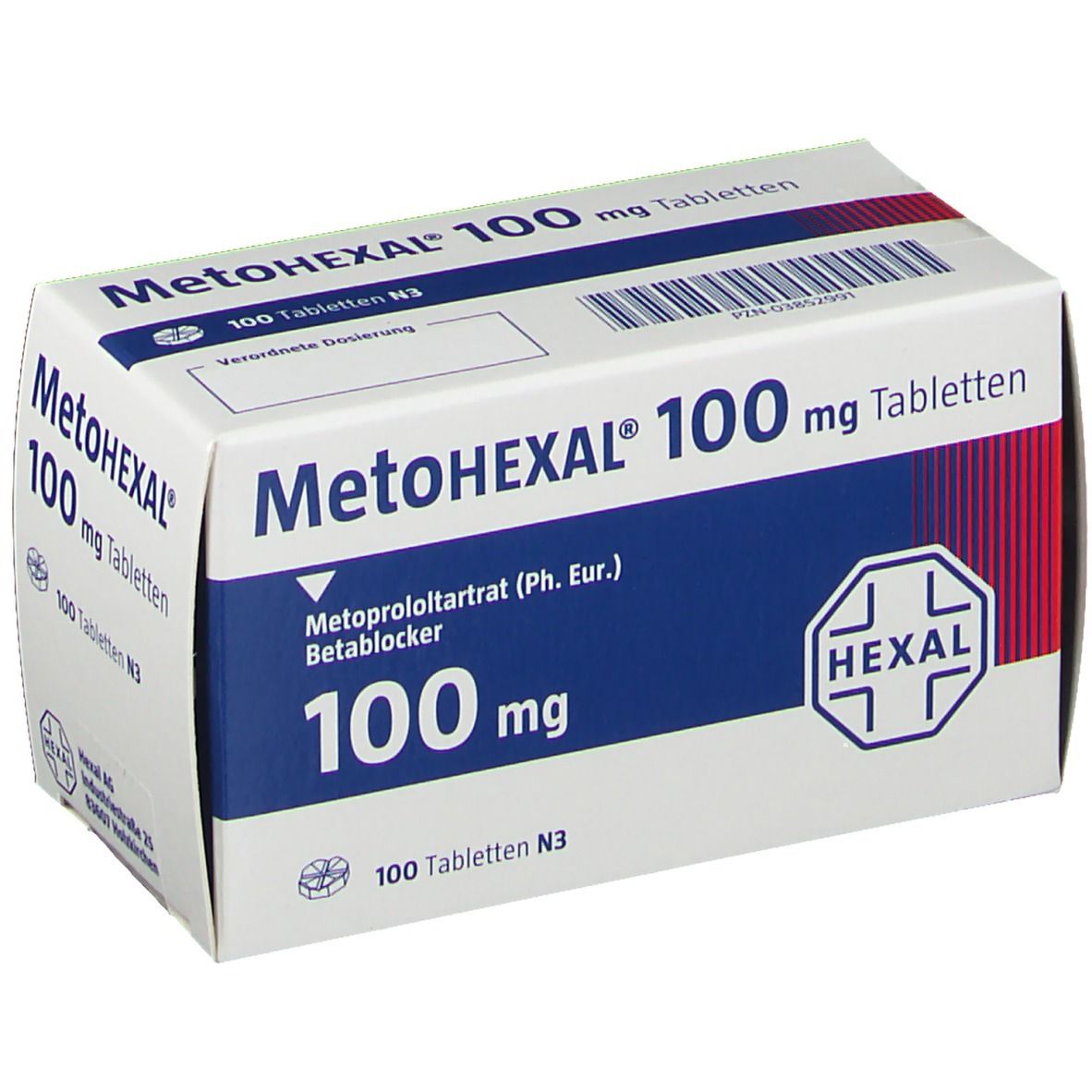 MetoHEXAL® 100 mg 100 St mit dem E-Rezept kaufen - Shop Apotheke