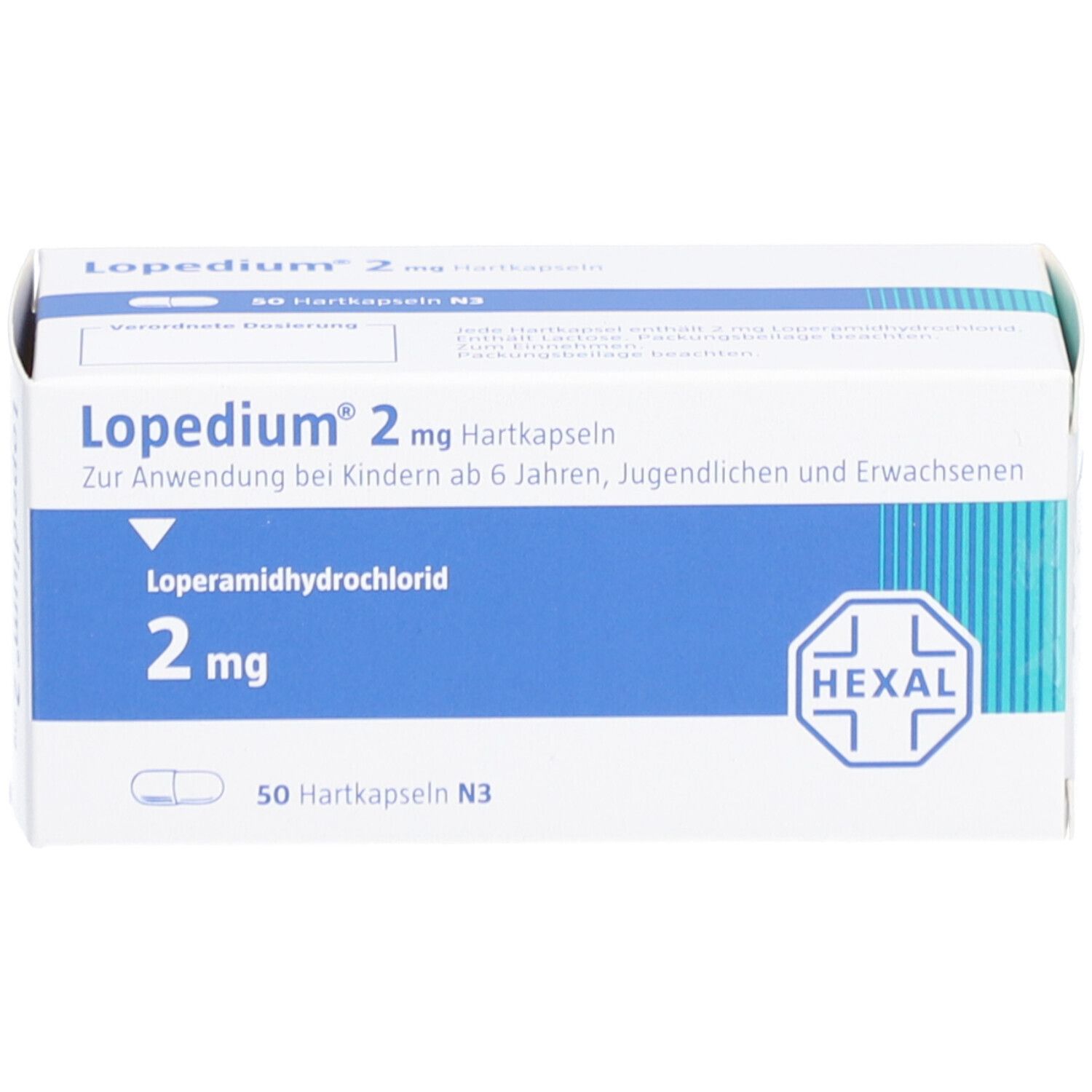 Lopedium® 2 mg 50 St mit dem E-Rezept kaufen - Shop Apotheke