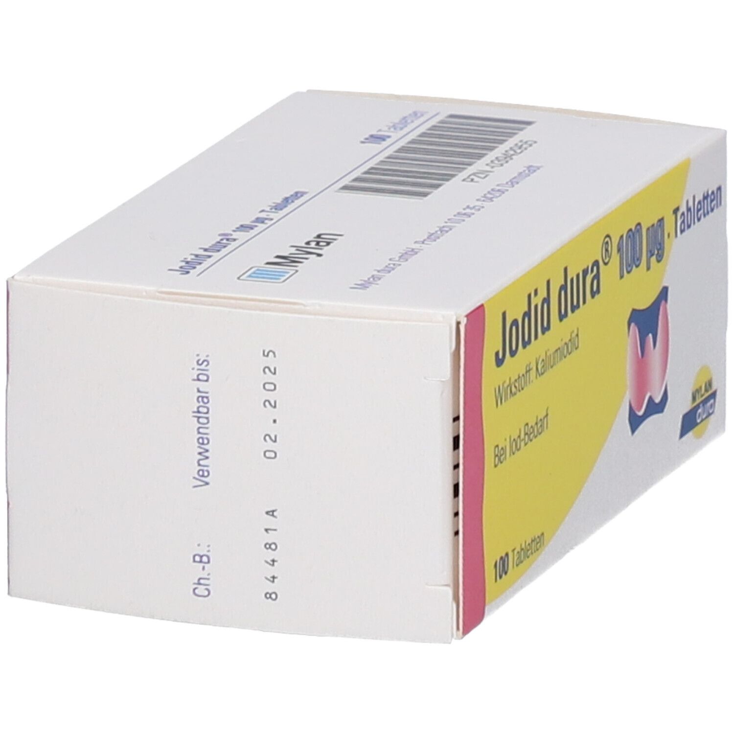 Jodid dura® 100 µg Tabletten 100 St - Shop Apotheke
