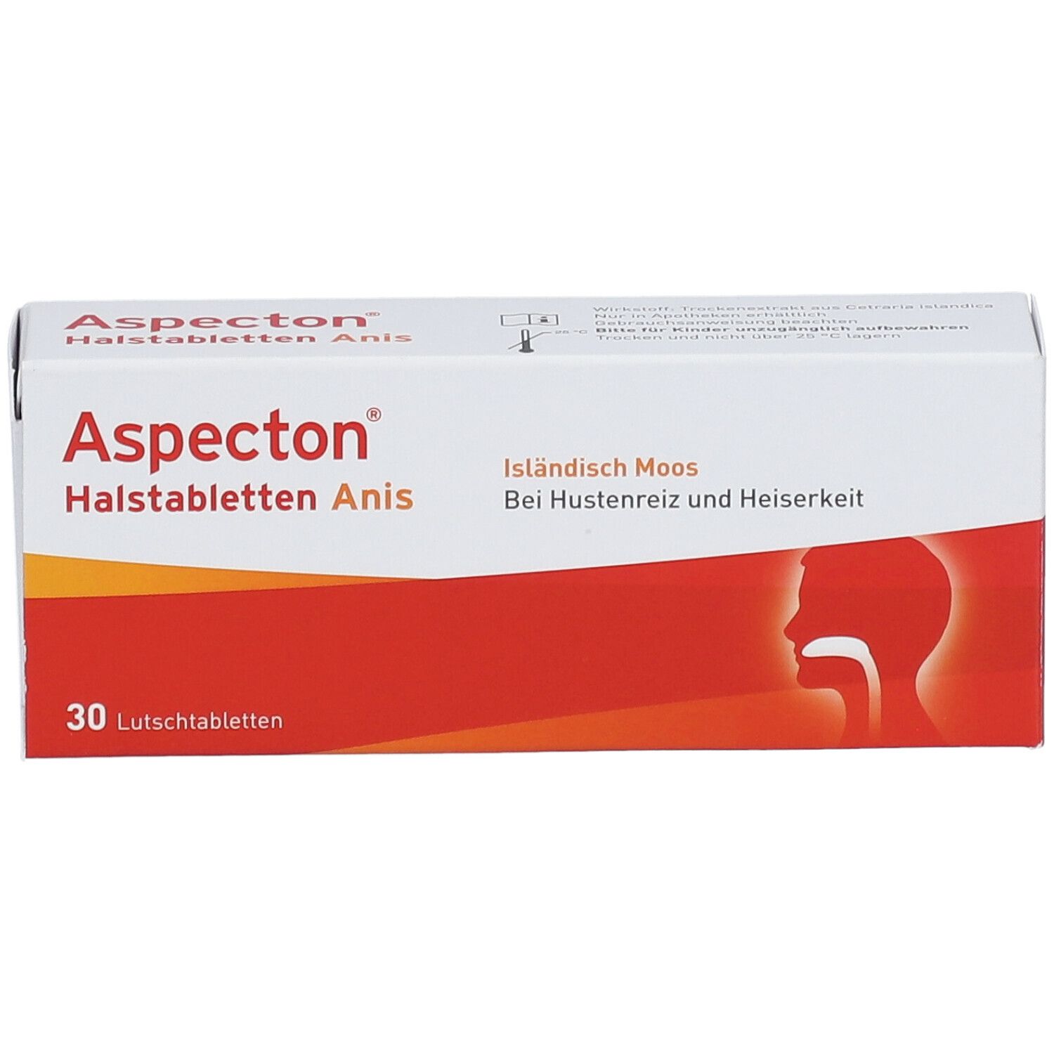 Aspecton® Halstabletten 30 St - Shop Apotheke