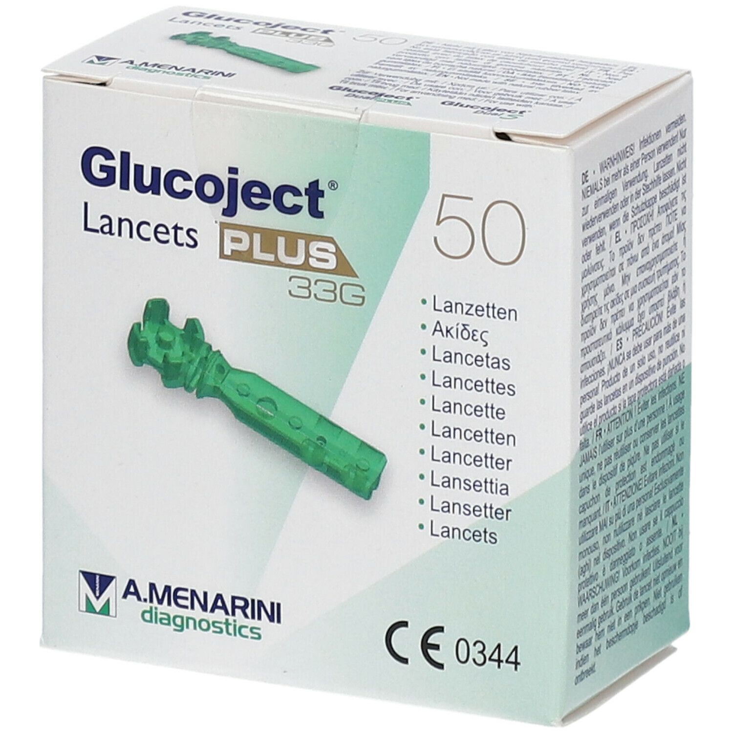 Glucoject® Plus 33G Lanzetten 50 St - shop-apotheke.at