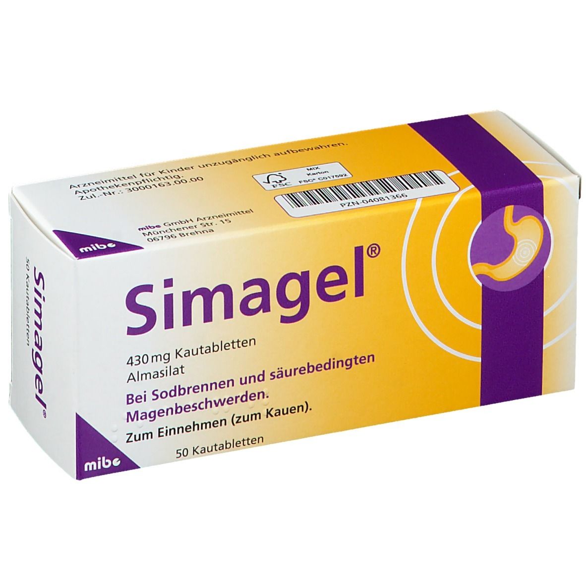 Simagel Kautabletten 50 St - shop-apotheke.com