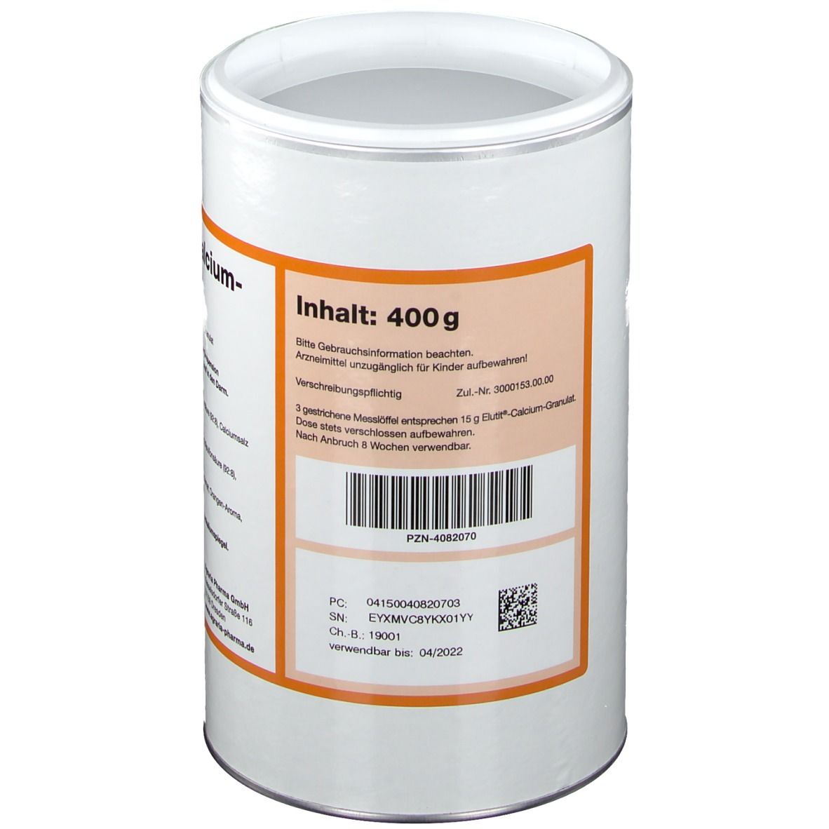 Elutit®-Calcium-Granulat 400 g mit dem E-Rezept kaufen - Shop Apotheke