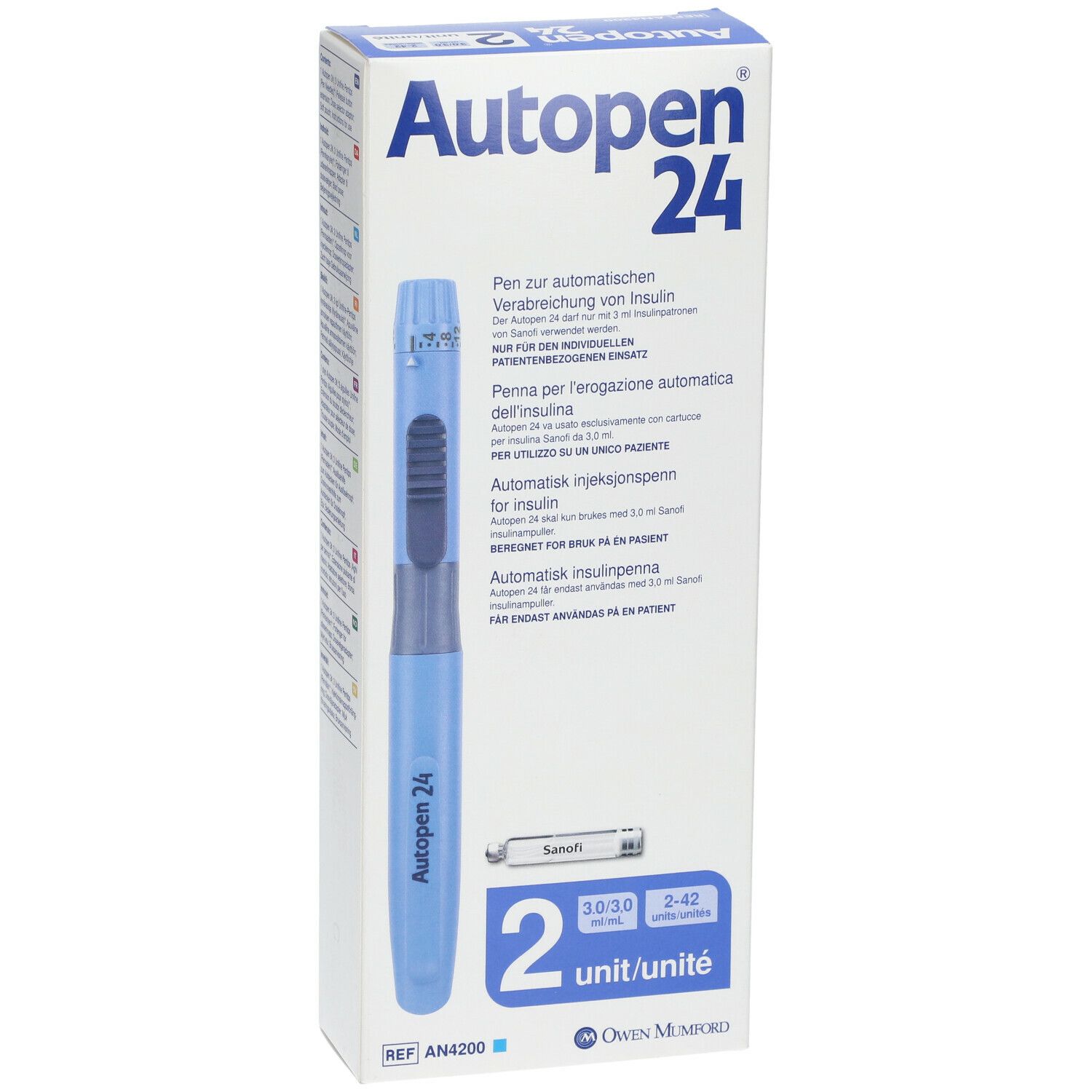 Autopen® Insulinpen 24 2er Schritte 1 St - Shop Apotheke