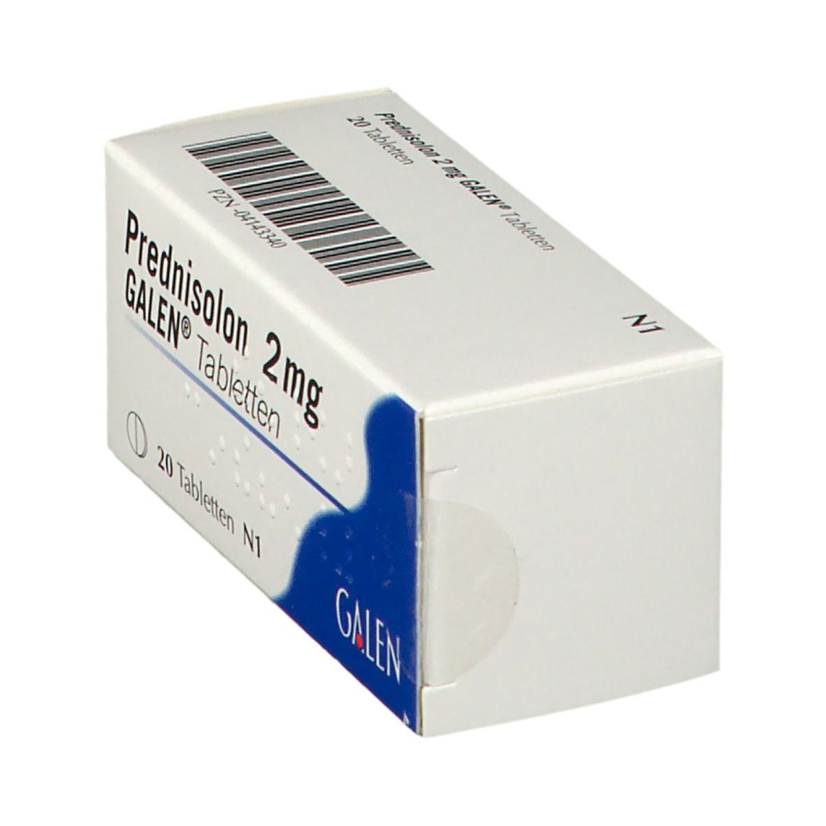 Prednisolon 2 mg GALEN® 20 St mit dem E-Rezept kaufen - Shop Apotheke