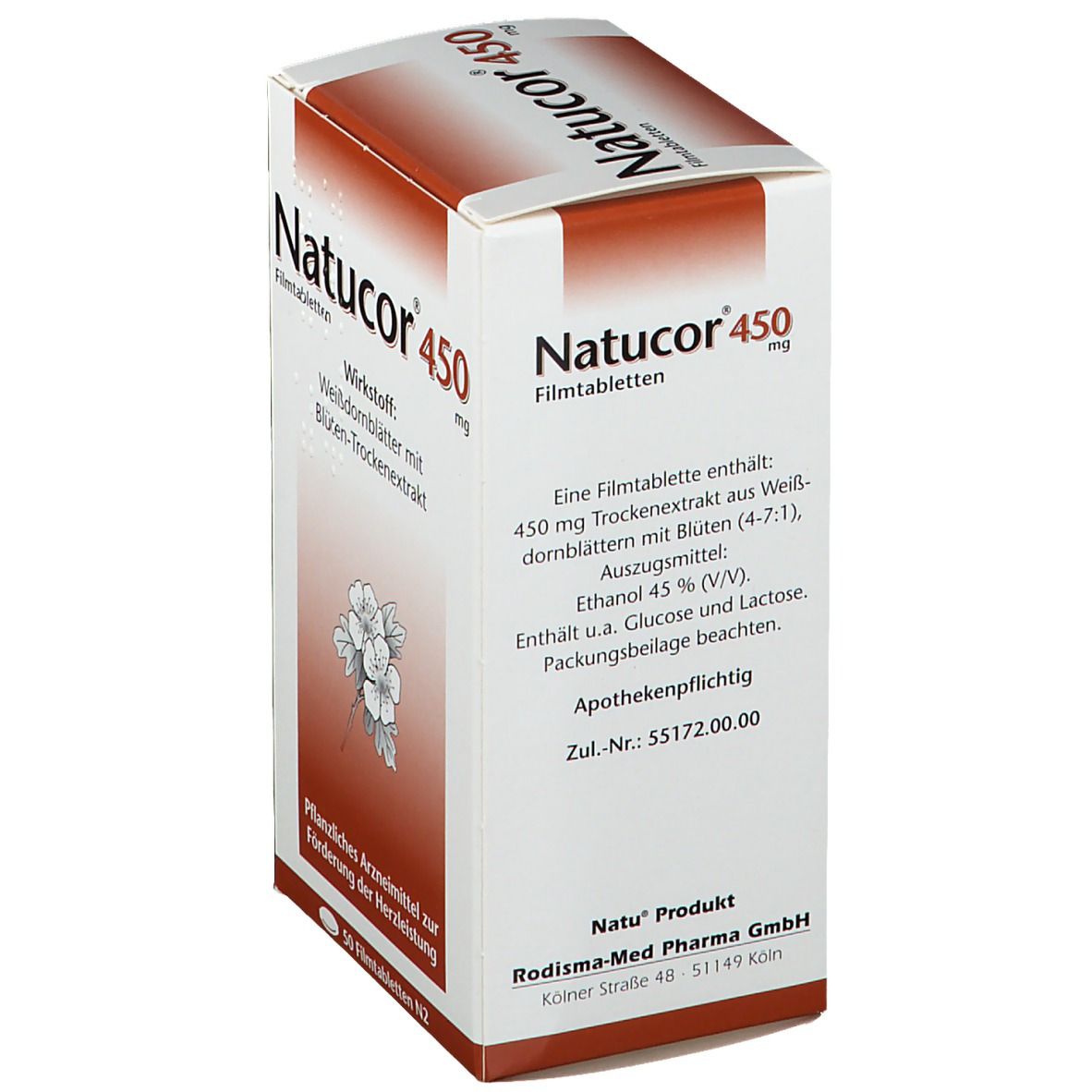Natucor® 450 mg 50 St - Shop Apotheke