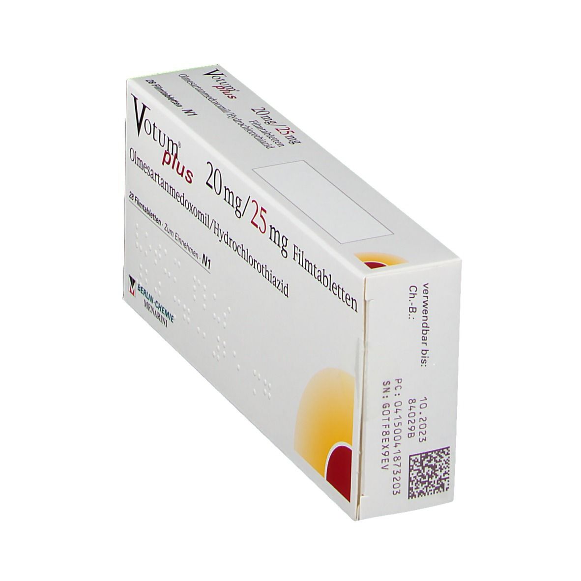 Votum® Plus 20 mg/25 mg 28 St mit dem E-Rezept kaufen - Shop Apotheke