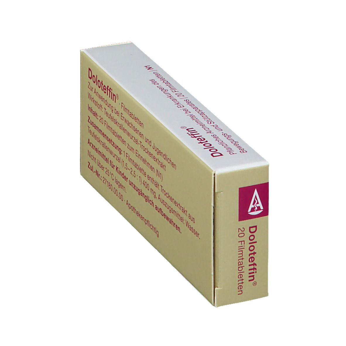 Doloteffin® Filmtabletten 20 St - Shop Apotheke